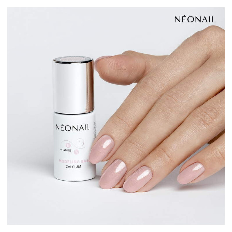 Modeling Base Calcium Bubbly Pink 7,2 ml - MC Beauty par Nail Cosmetic